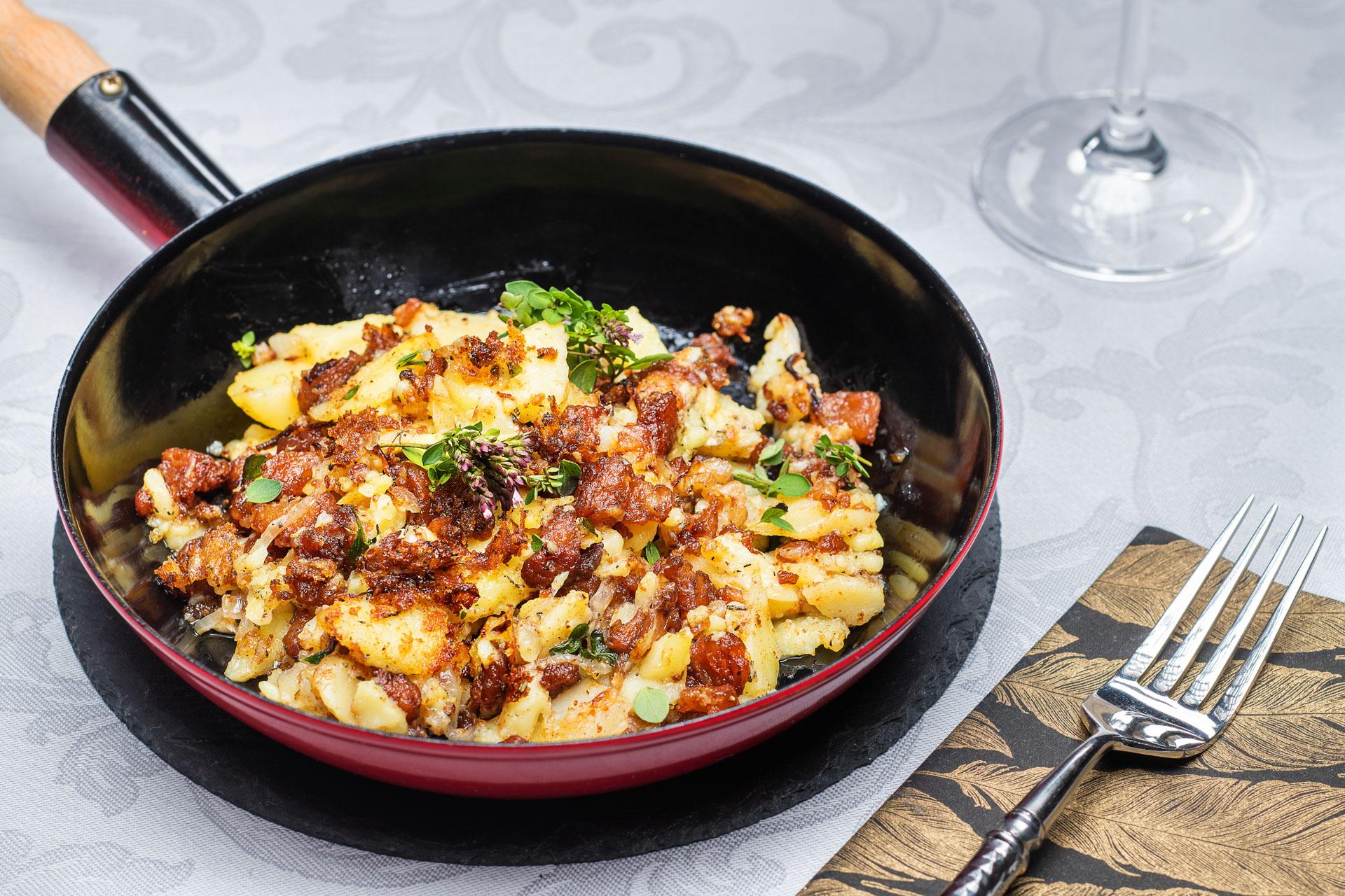 Grammeln selber machen » herzhafte Gerichte & Speisen