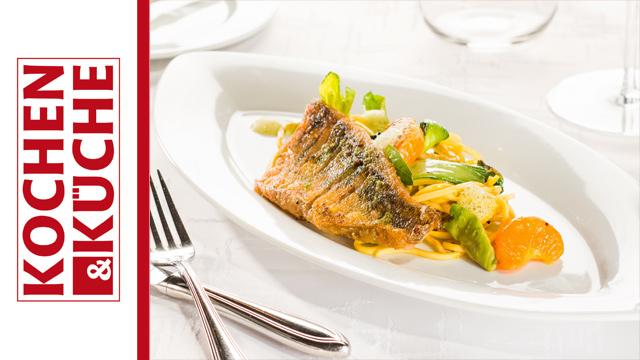 Pochierter Zander » herzhafte Gerichte & Speisen