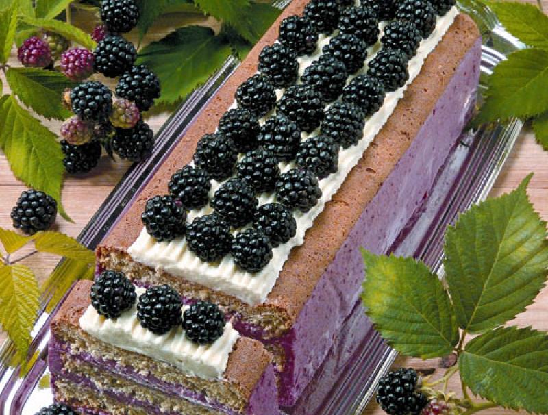 Brombeer-Schnitte » herzhafte Gerichte & Speisen
