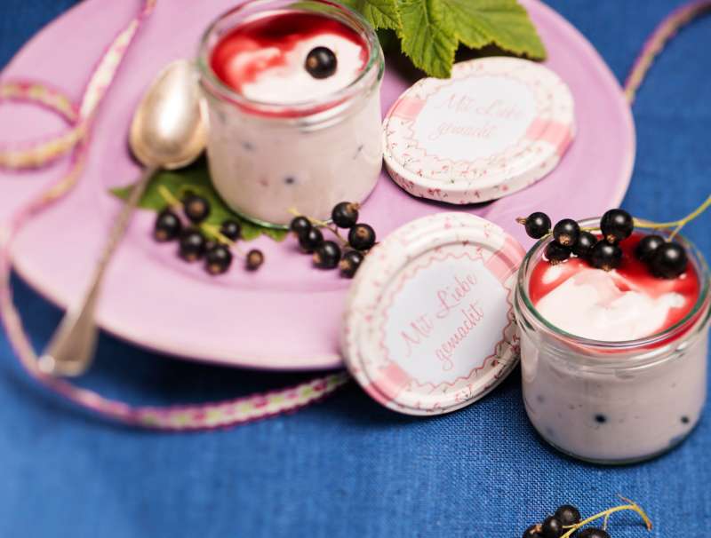 Schwarze-Ribisel-Creme » süße Gerichte & Speisen