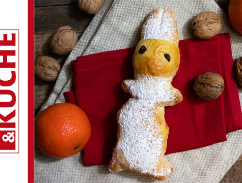Nikolaus aus Germteig selber backen » von Kochen & Küche